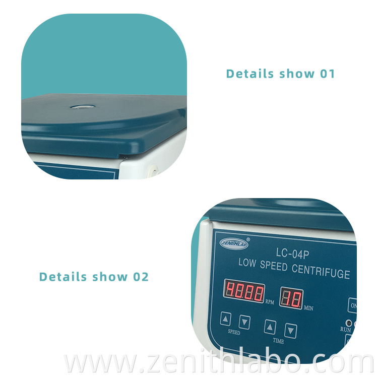 LC-04P Platelet Rich Plasma Centrifuge China Manufacturers Suppliers Factory Exporter